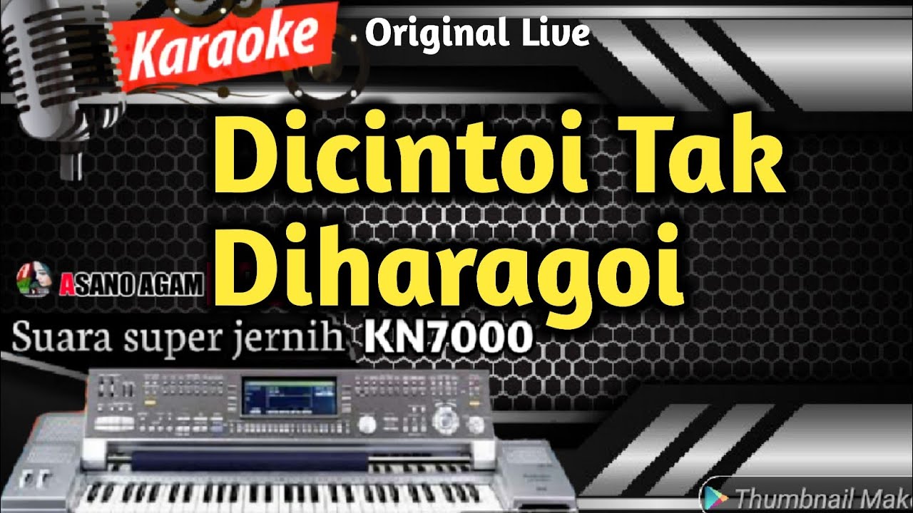 Anggrek - Di Cintoi Tak Di Haragoi || Karaoke Minang Remix Terbaru ...