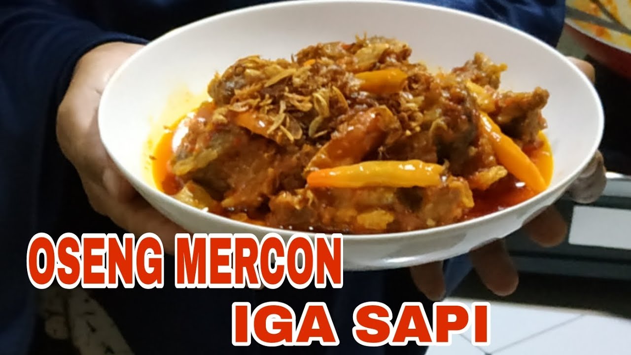 OSENG MERCON IGA SAPI ala Dapur Uti - YouTube