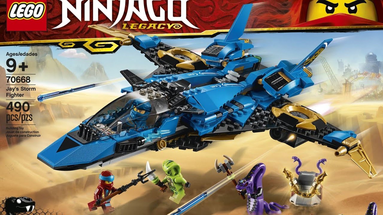 Lego Ninjago legacy Jay’s jet - YouTube