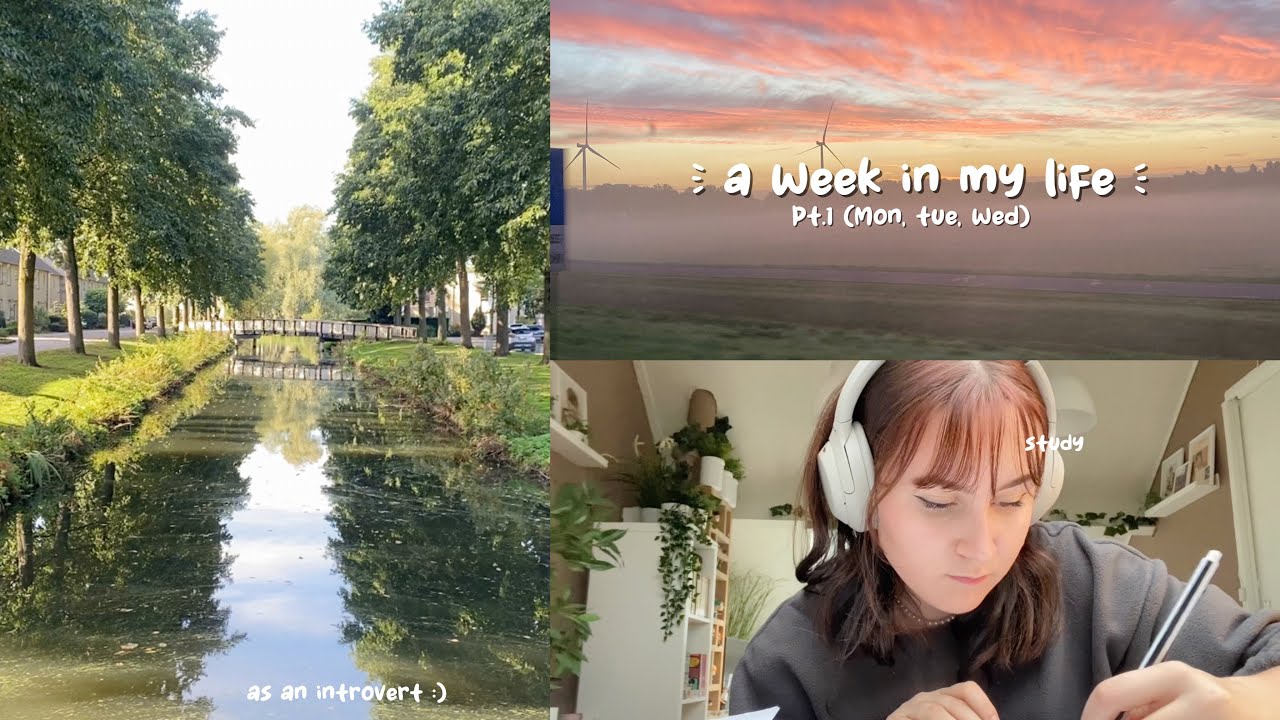 a week in my life (as an introvert) pt.1 - YouTube
