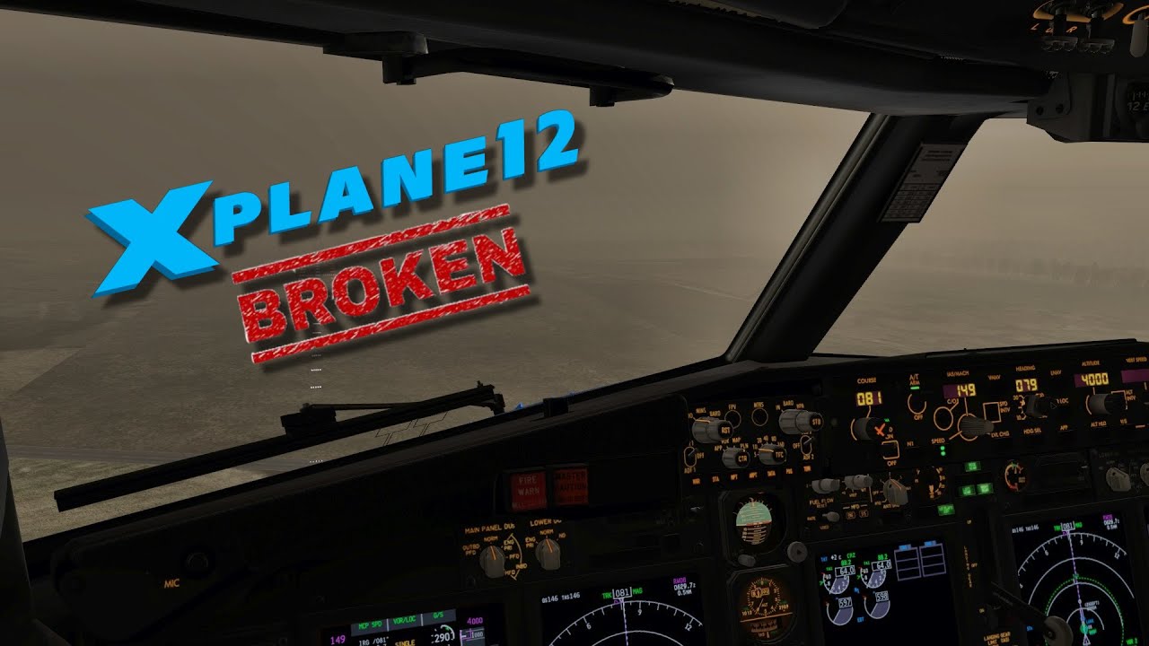 The latest X-Plane 12 Beta has broken everything! | Real 737 Pilot LIVE ...