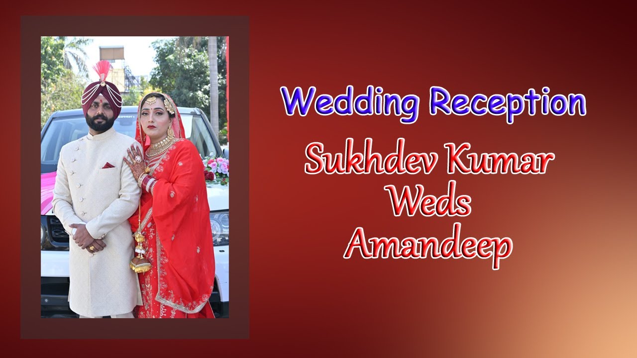 🔴Live By Sunny Studio Main Bazar Lasara || Wedding Reception Ceremony of Sukhdev Kumar 💖 ...