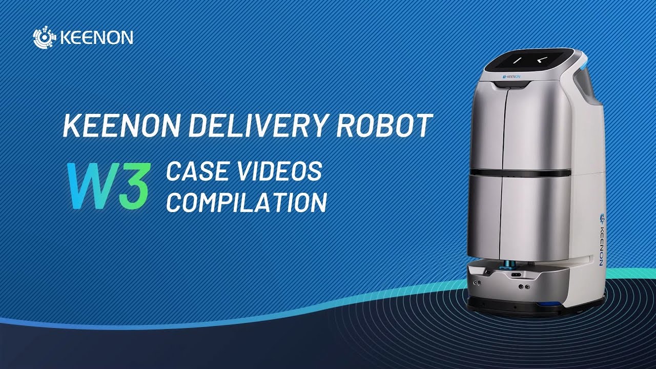 Keenon Robot W3 Case Videos Compilation - YouTube