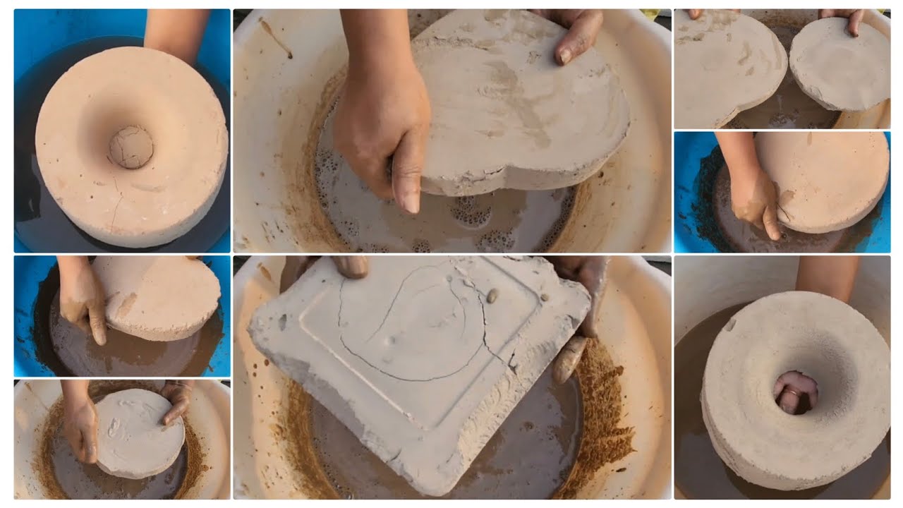 Pure Mud Series #1 Beautiful Donut Shapes Huge Crush of Soft Mud Water ...