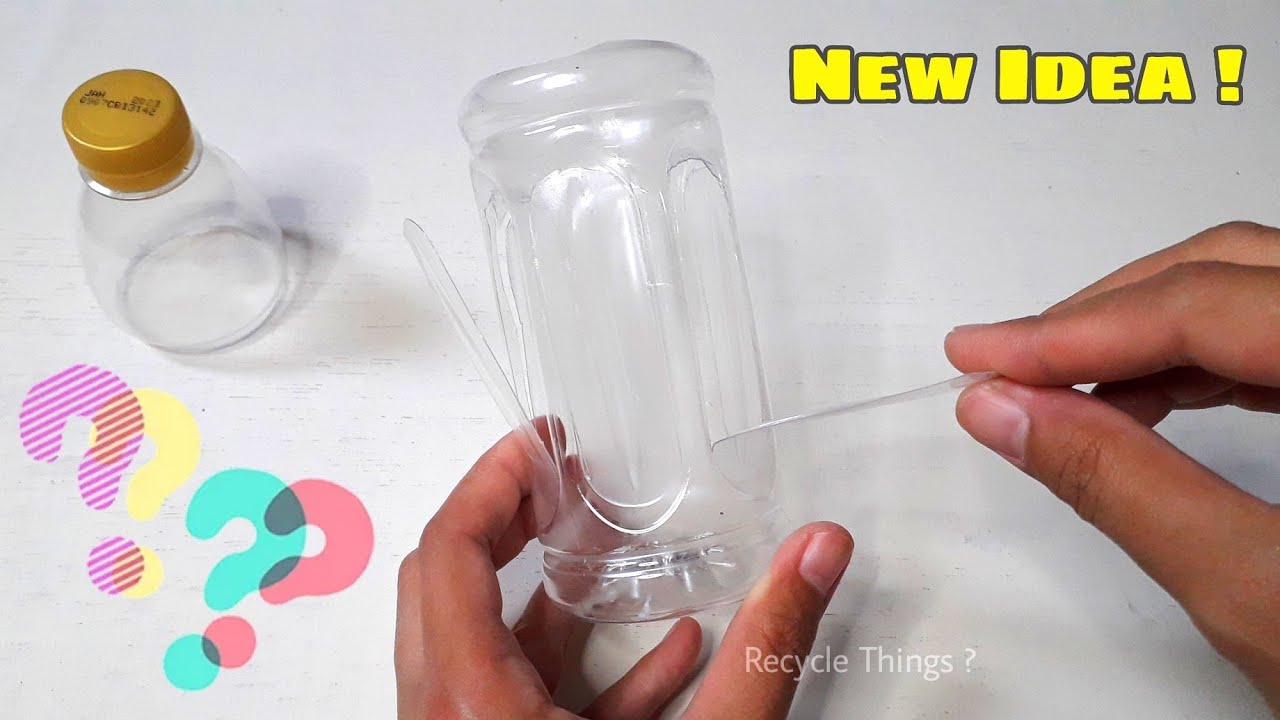 ide daur ulang Botol Plastik yang belum pernah kamu lihat ! itu Lucu ...