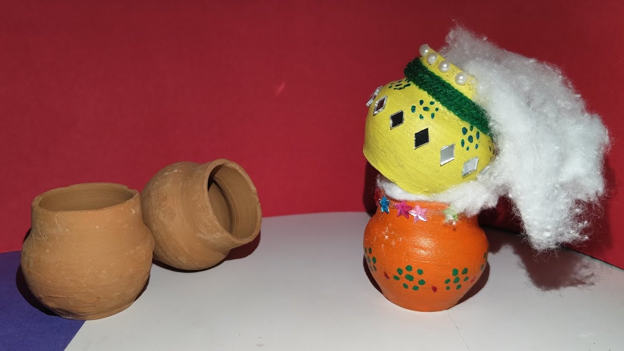 Easy pot painting ideas for Krishna Janmashtami | Matki decoration ...