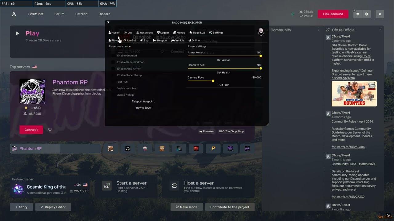 FiveM Executor (Private) 1xcheat - YouTube
