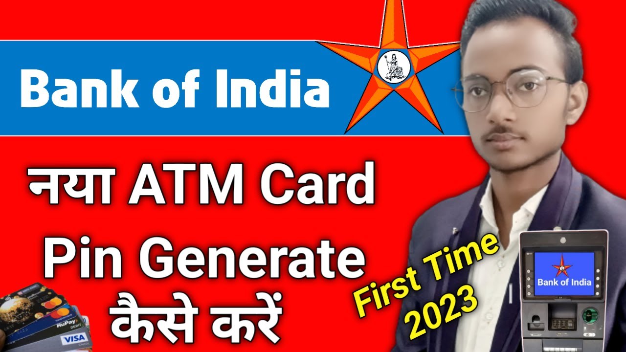 Create A New ATM Pin Bank of India | Bank of india ka new atm pin kaise ...