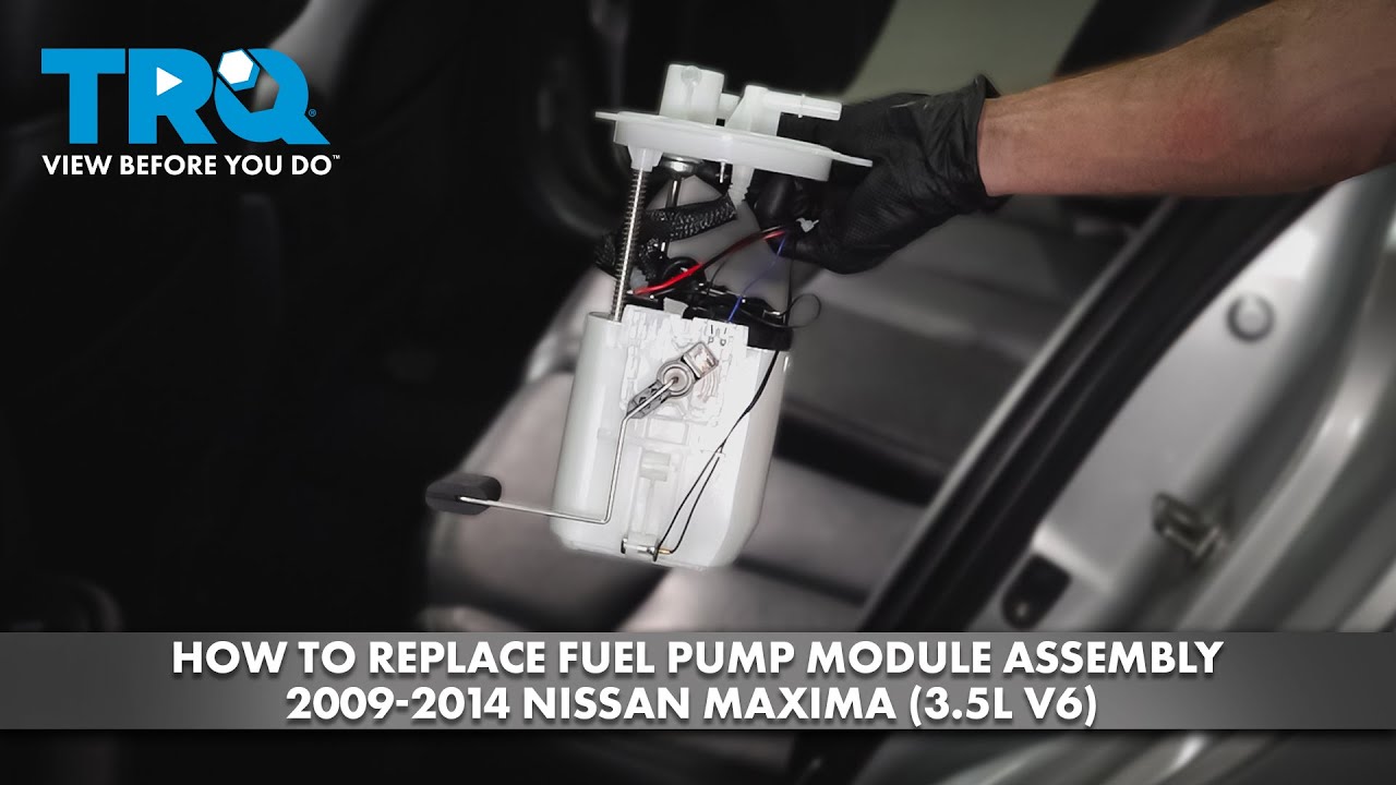 How to Replace Fuel Pump Module Assembly 2009-2014 Nissan Maxima (3.5L ...