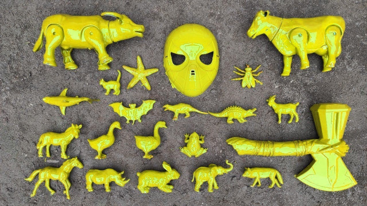 Membersihkan monyet, sapi lucu, kucing meong meong, kodok ngorek, lembu ...