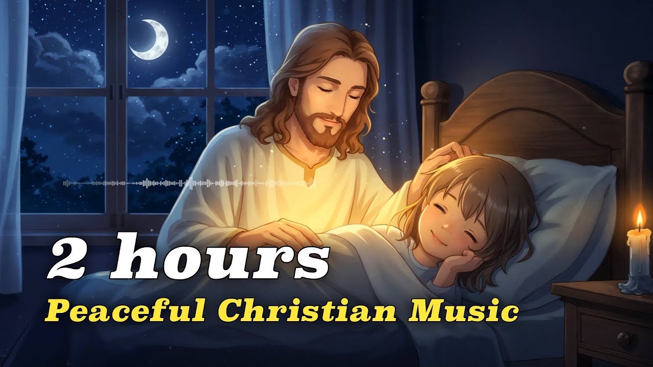 Peaceful Christian Music 🌙 2 Hours of Bible Songs for Relaxation ...