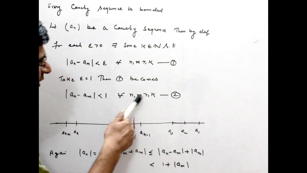 Every Cauchy sequence is bounded - YouTube