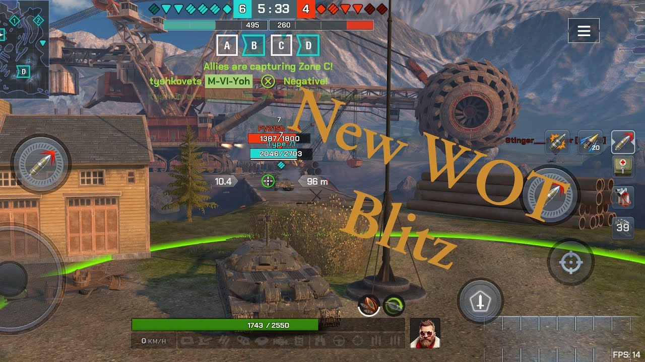 My first Outlooks into UE5 wot blitz. #wotb - YouTube