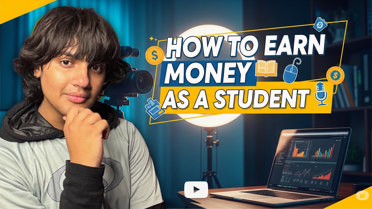 10 Simple Ways to Earn Money as a Student. - YouTube
