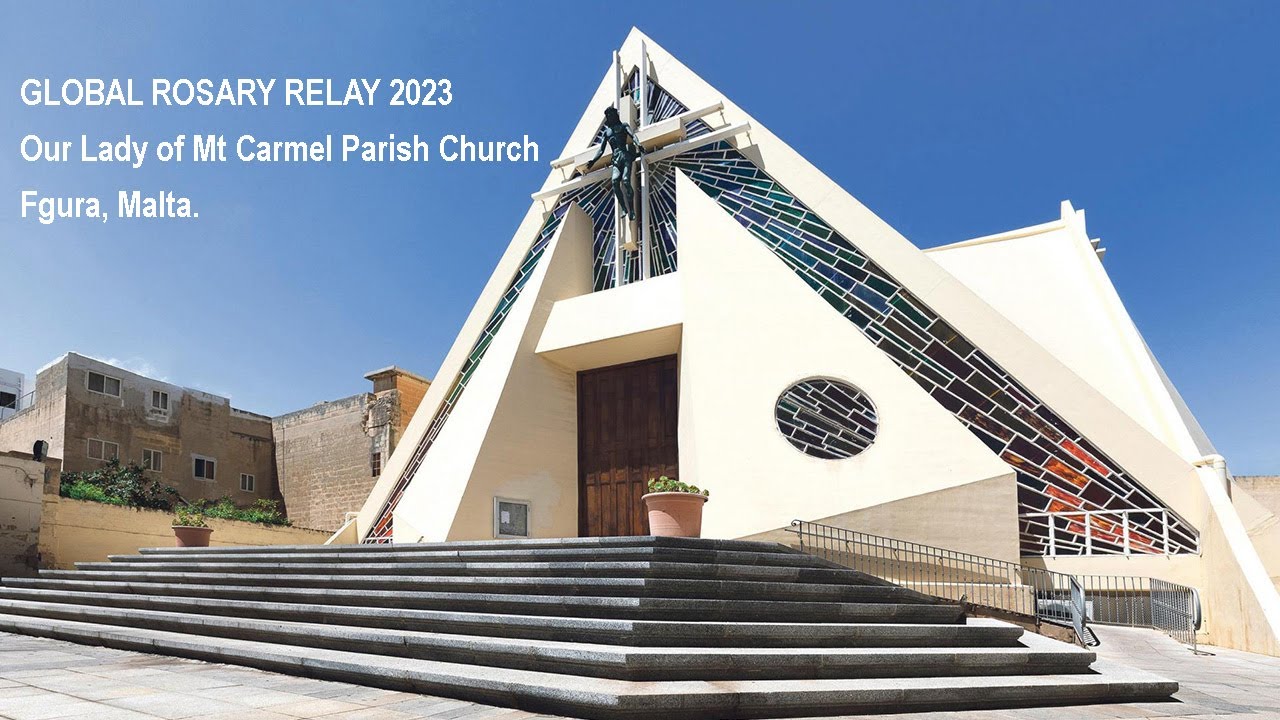 Global Rosary Relay. Fgura Parish Church, Malta. 16-06-2023 - YouTube