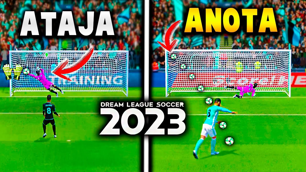 COMO "ATAJAR" PENALES en DLS 23😎 y TIPS para ANOTAR el 99.9% de los ...