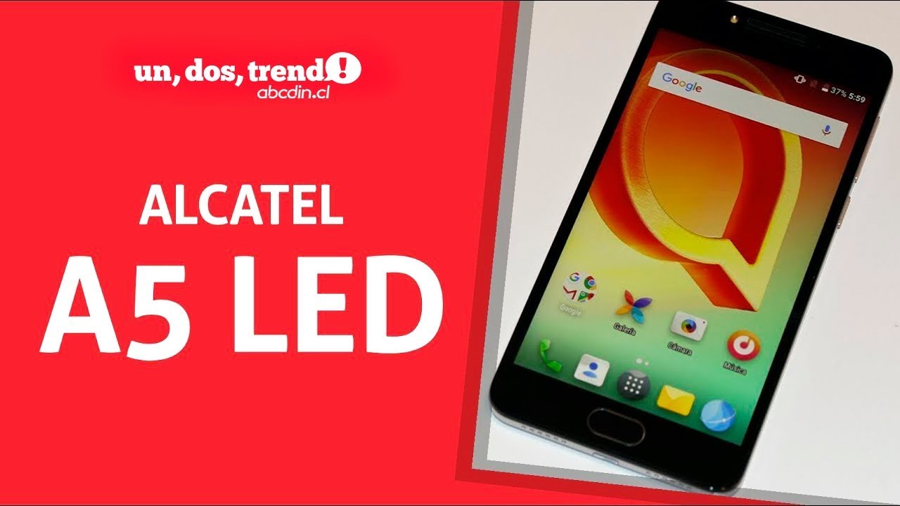 Alcatel A5 LED - Full Review en Español - YouTube
