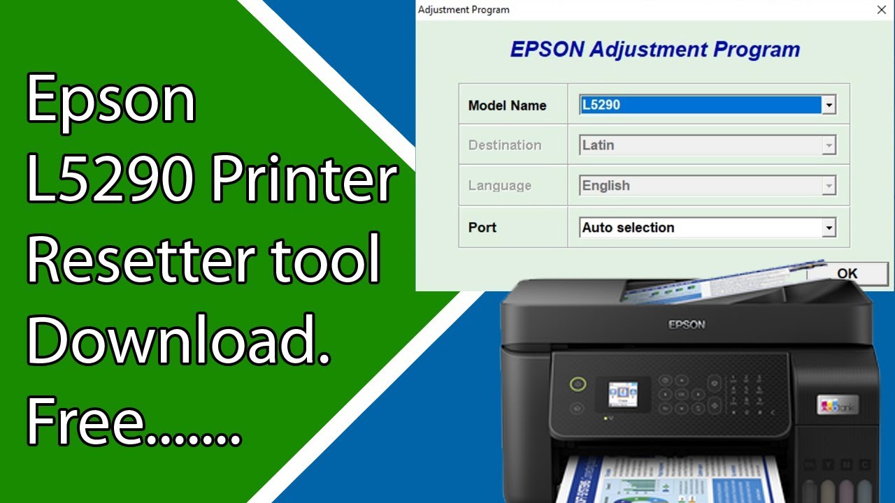 Download Epson L5290 Resetter Tool | Easy Guide for Educational ...