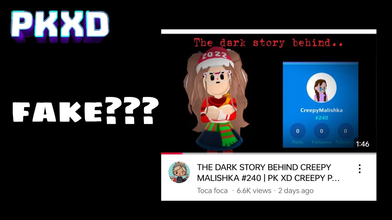 So there's been a fake rumour going on in PK XD.. - YouTube