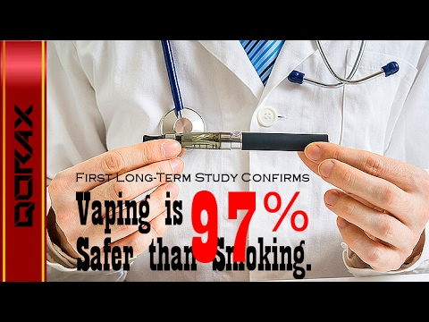 Vaping is 97% Safer // Confirms Long-Term Study! - YouTube