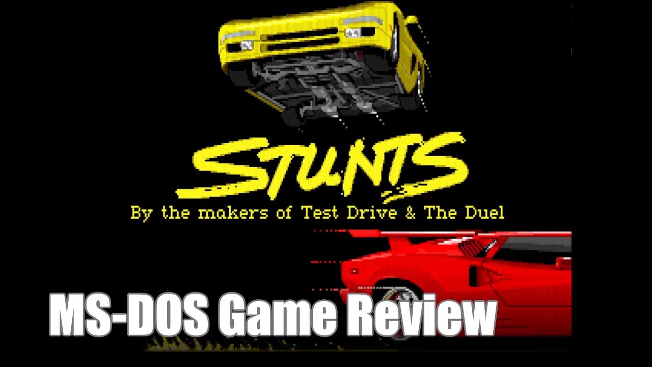 Stunts - 1990 - MS-DOS Game Review - YouTube