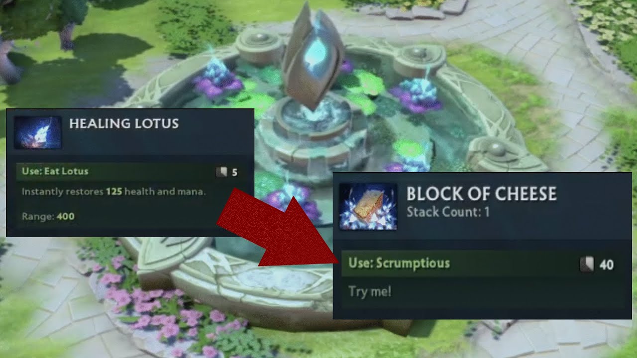 The Elegant Simplicity Of DOTA 2 Healing Lotus YouTube