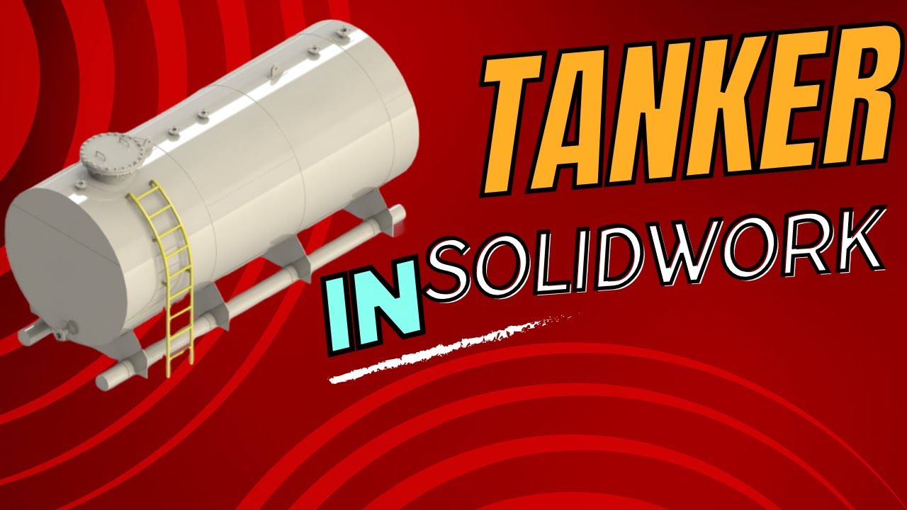 SolidWorks Tutorial Design of tank - YouTube