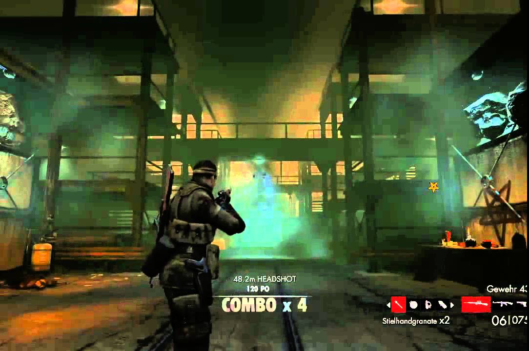 Zombie Army Trilogy Walkthrough Part 8 No Commentary - YouTube