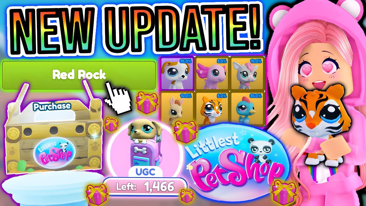 NEW UPDATE OUT! NEW FREE UGC, CUTE PETS, & MAP IN LITTLEST PET SHOP ...