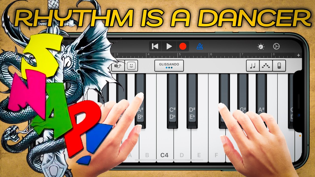 SNAP! - Rhythm Is A Dancer on iPhone (GarageBand) - YouTube