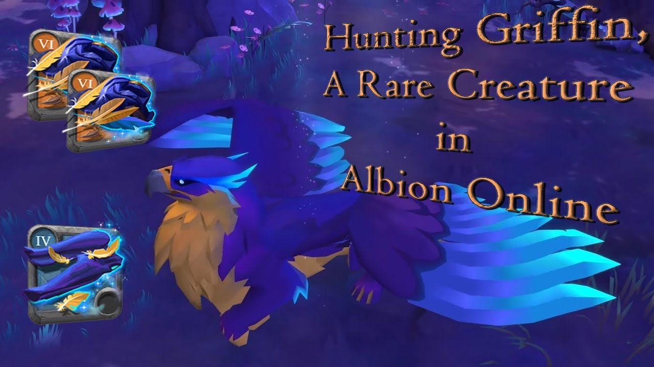 Get rich by Hunting Griffin, A Rare Creature in Albion Online | #mmorpg ...