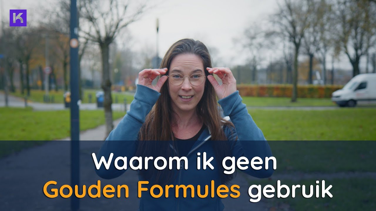 Waarom Gouden Formules niet werken voor slimme ondernemers - YouTube