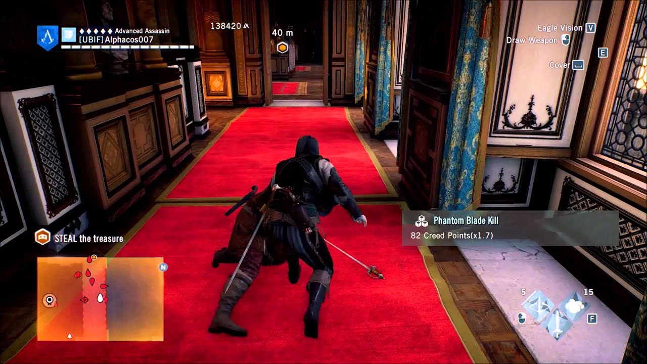 Assassin's Creed Unity - The Party Palace Heist Speedrun (Never ...