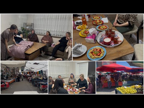 KARDEŞLERİMDEN KIZIMA ÇEYİZ HEDİYELERİ🥰 WAFFLE YAPTIK👍🏻PAZAR ALIŞVERİŞİ GÜNLÜK VLOG