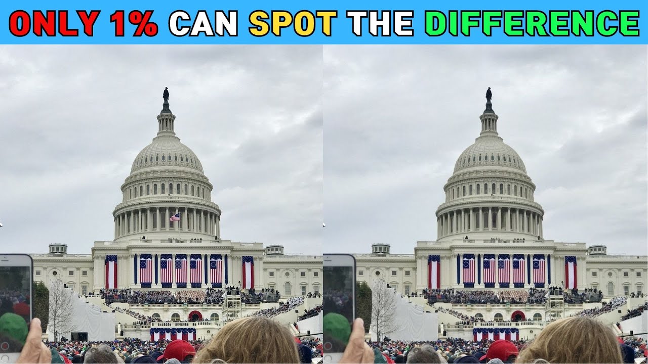 Spot the difference impossible- ONLY 1% Of People Can Spot The ...