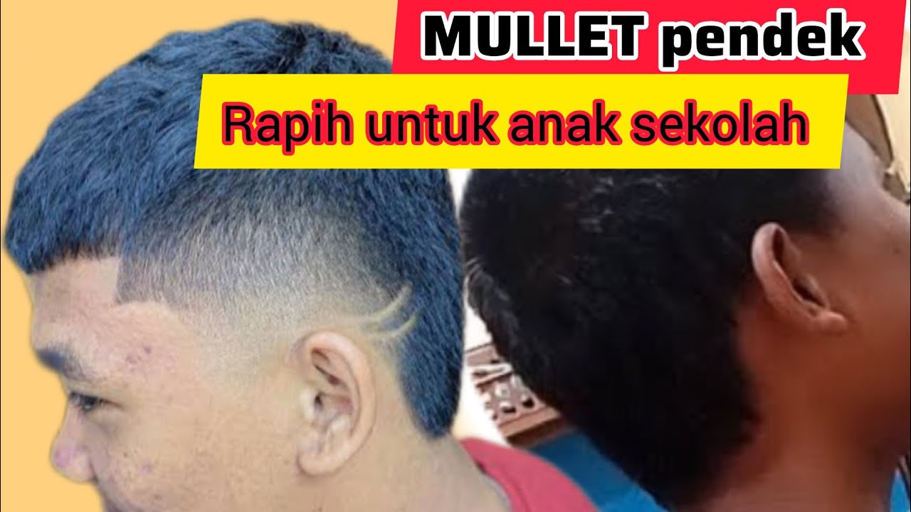 MULLET pendek rapih 🌹💥 - YouTube