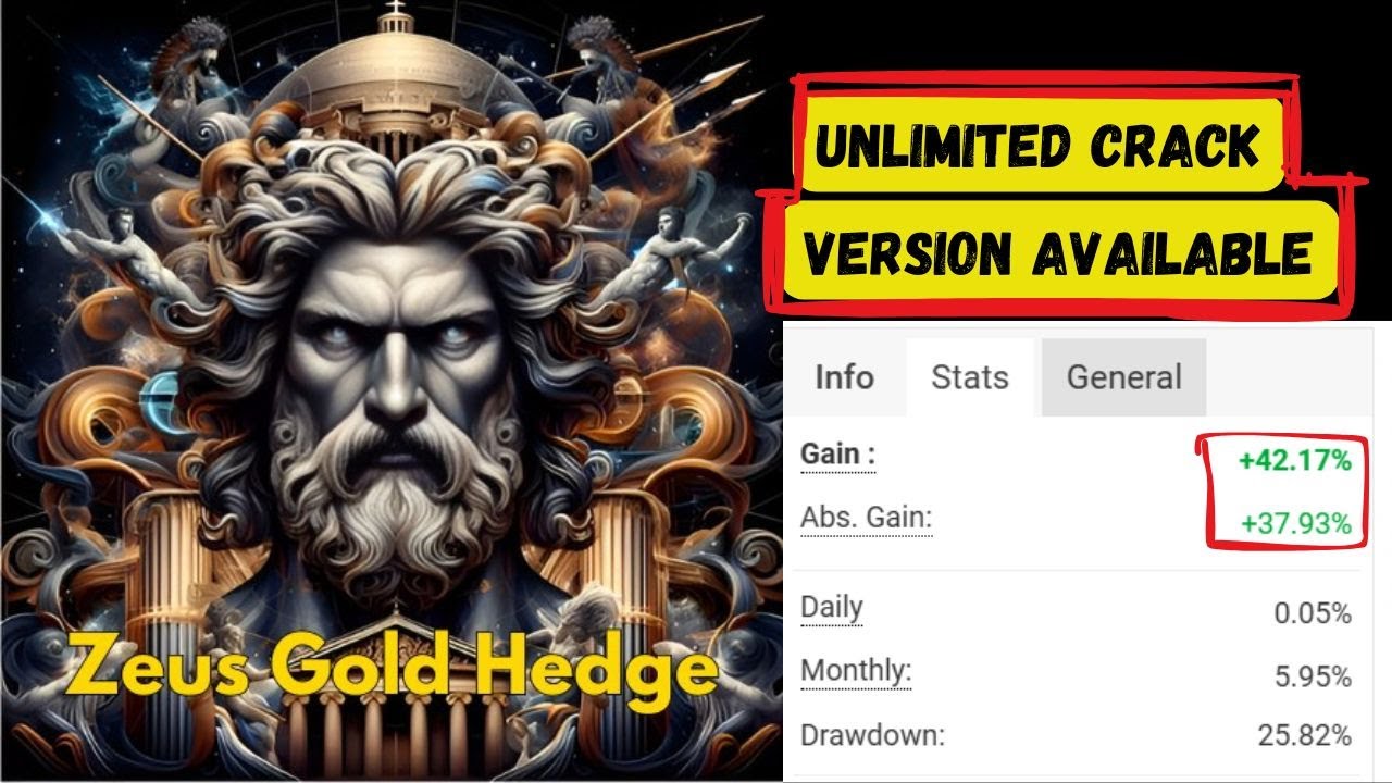 Zeus Gold Hedge EA MT4 No DLL Unlimited Get Now Just In $20 - YouTube