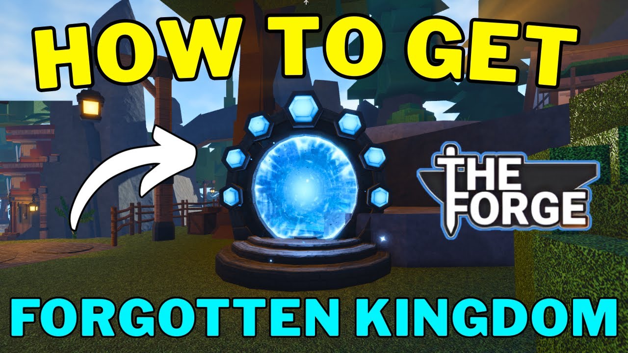 How To Get To Forgotten Kingdom in The Forge | How To Talk To Sensie Moro in The Forge | Roblox ...