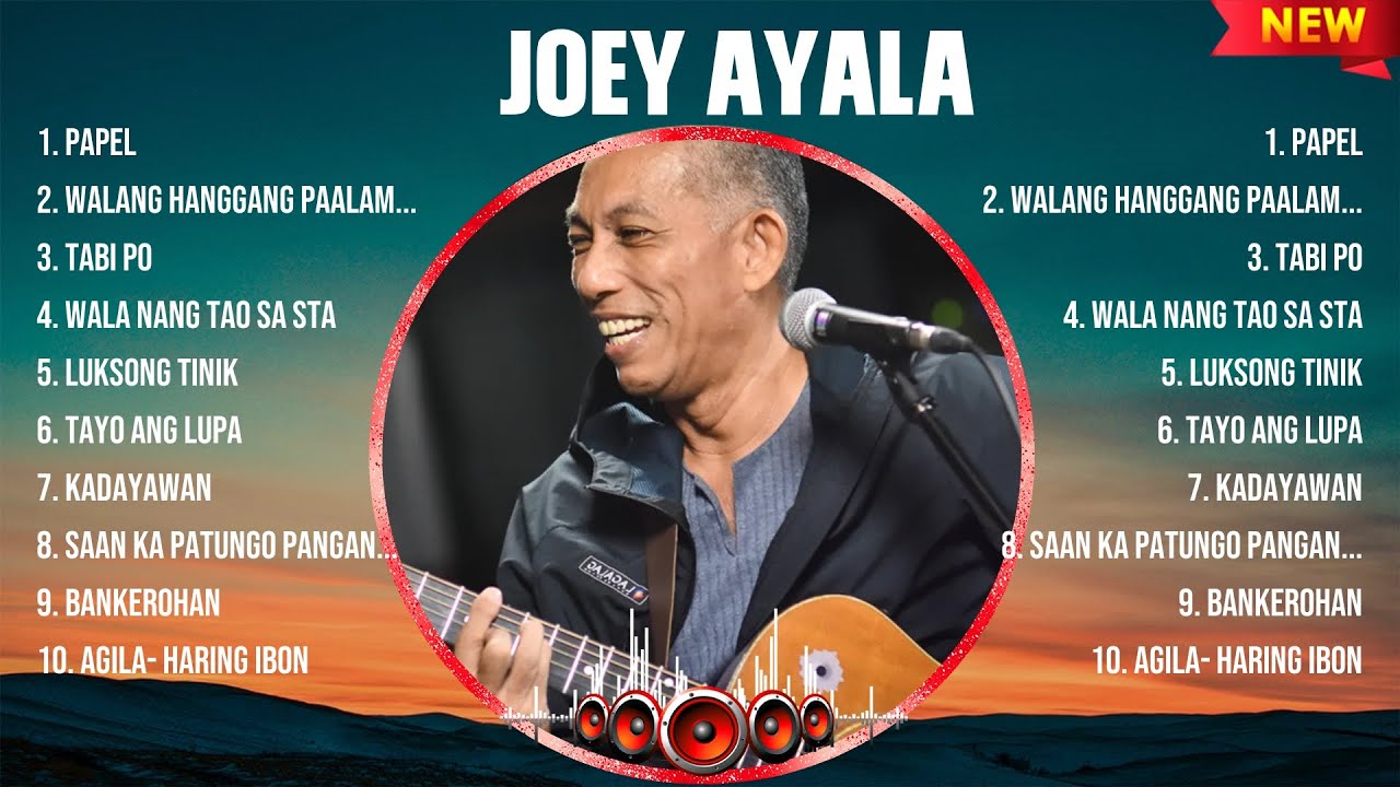 Joey Ayala Greatest Hits OPM Songs Collection ~ Top Hits Music Playlist ...