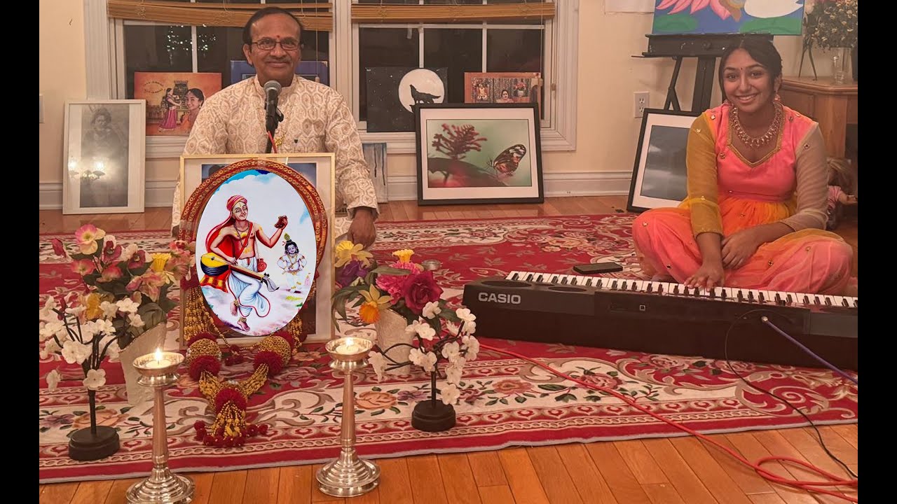 Tribute to Purandara Dasaru by Dr. Raghu Pandurangi - YouTube