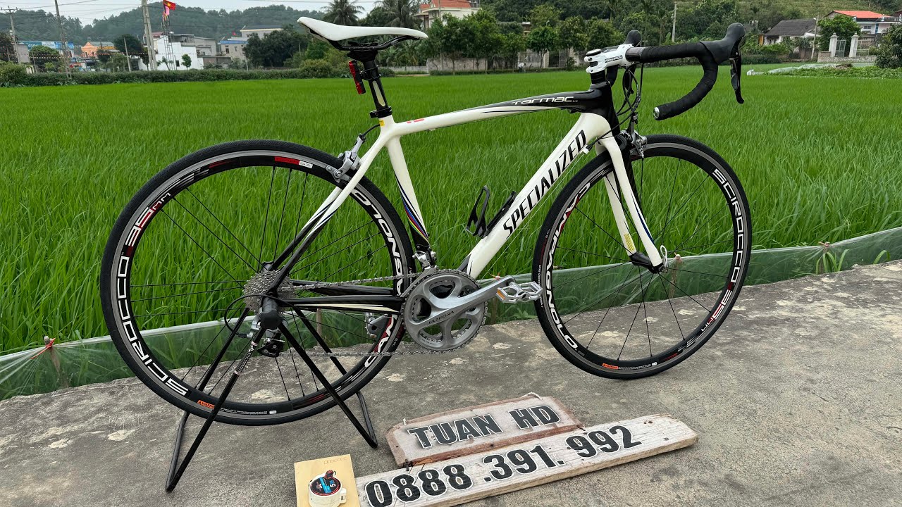 (Đã bán) Specialized Tarmac Elite khung càng carbon tầm giá hơn 20t - YouTube