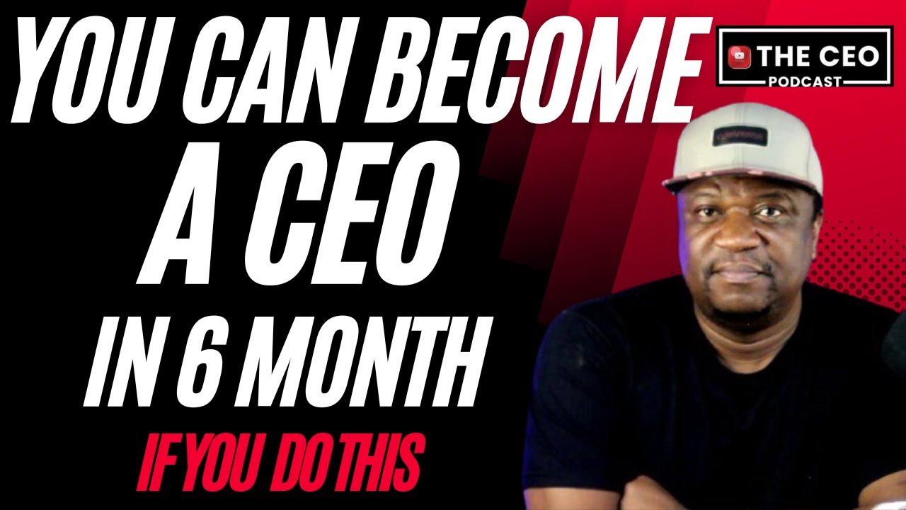 How I Learned from My Journey to Become a SUCCESSFUL CEO - YouTube