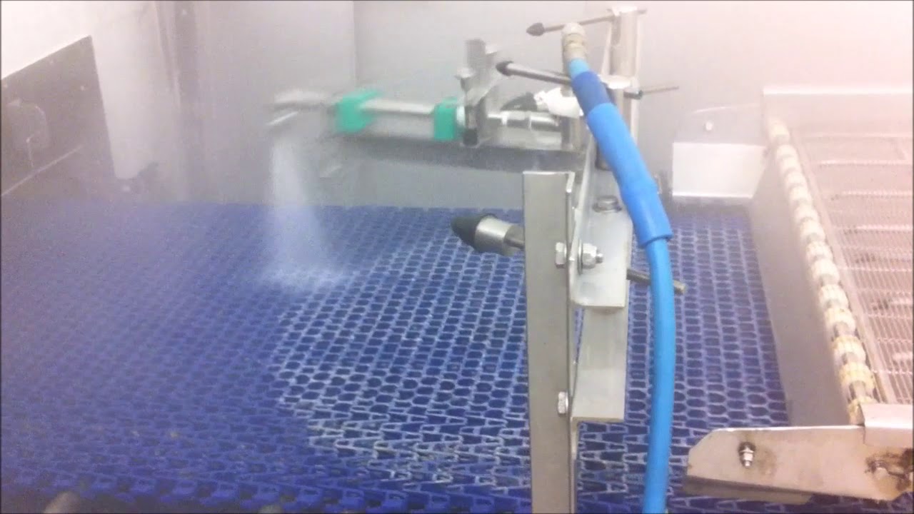 Nettoyage bande intralox 100cm - YouTube