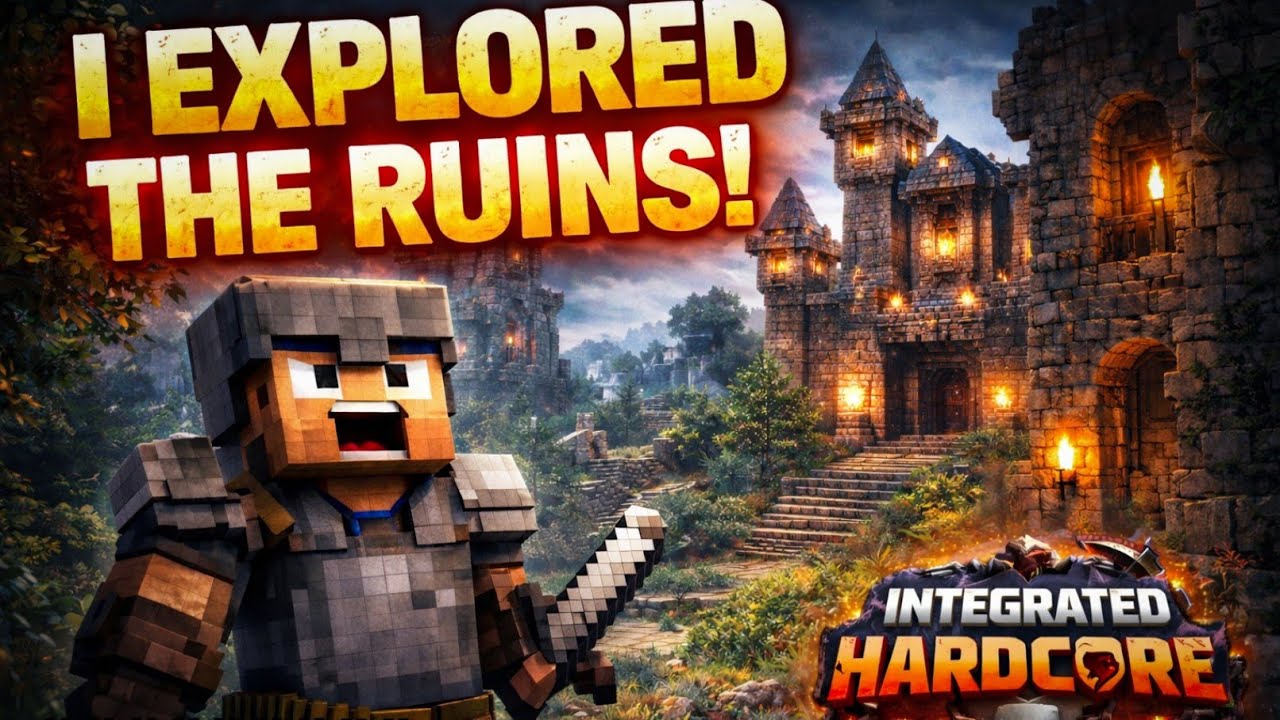 EXPLORING CASTLES AND DUNGEONS | INTEGRATED MINECRAFT - YouTube