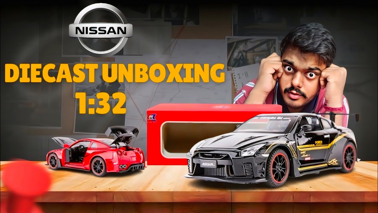 Nissan GT-R Diecast 1:32 Unboxing & Review | Most Realistic Model & Toy ...