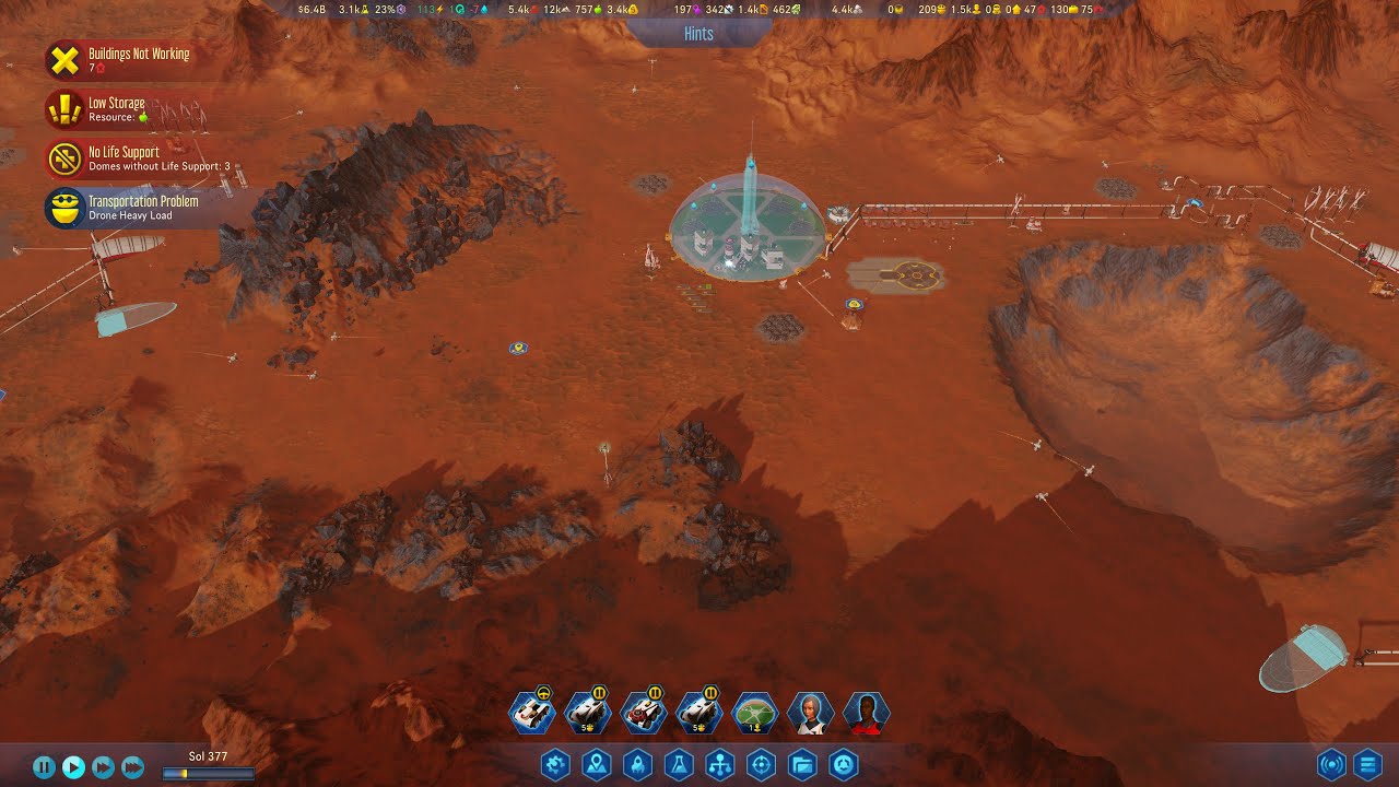 Surviving Mars Episode 37 - The aftermath of a meteor shower, no towel ...
