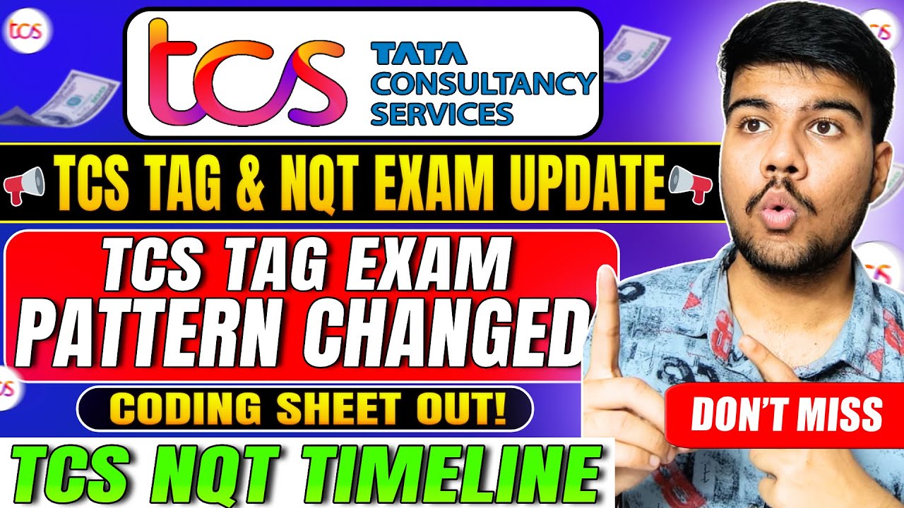 🚨TCS NQT 2025 Major Update Inside! Crack TCS TAG Exam with These PYQs ...