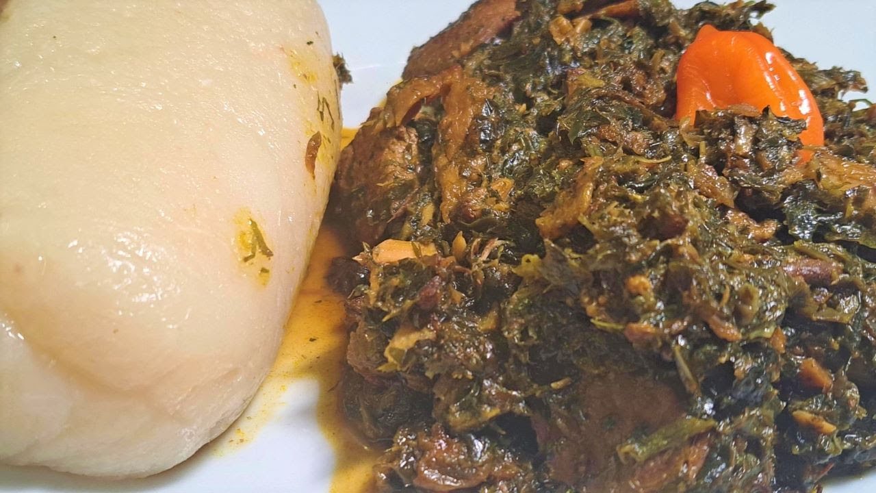 ERU AU BOEUF. ( ERU SOUP RECIPE) - YouTube