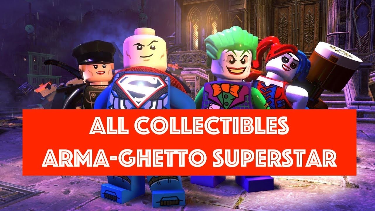 Lego DC Super Villains Arma-Ghetto Superstar Free Play 100% all ...