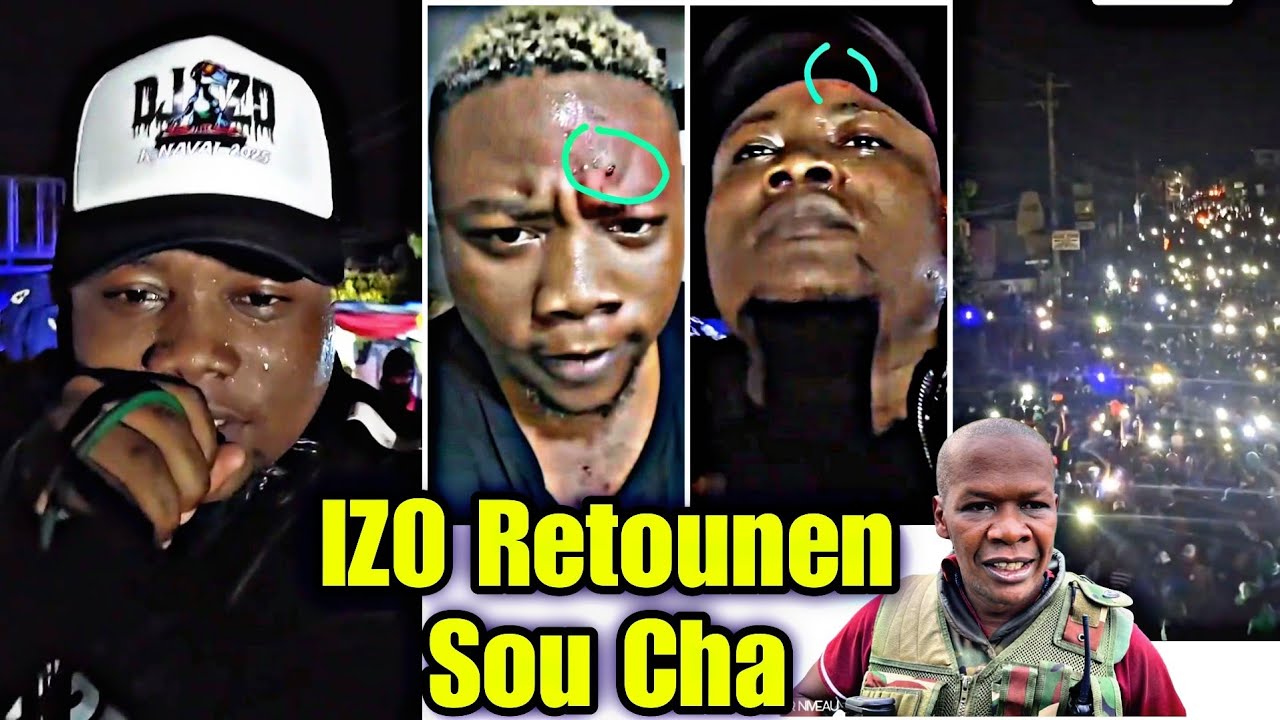 IZO retounen sou tèt cha Kanaval apre LAPOLIS fin Atake ak Drone ...
